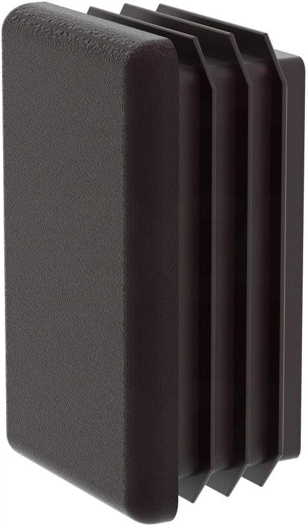 Black Tubing Plug - Flat Tube Wall: .165-.203" (8-6ga) - Tube Plug ...