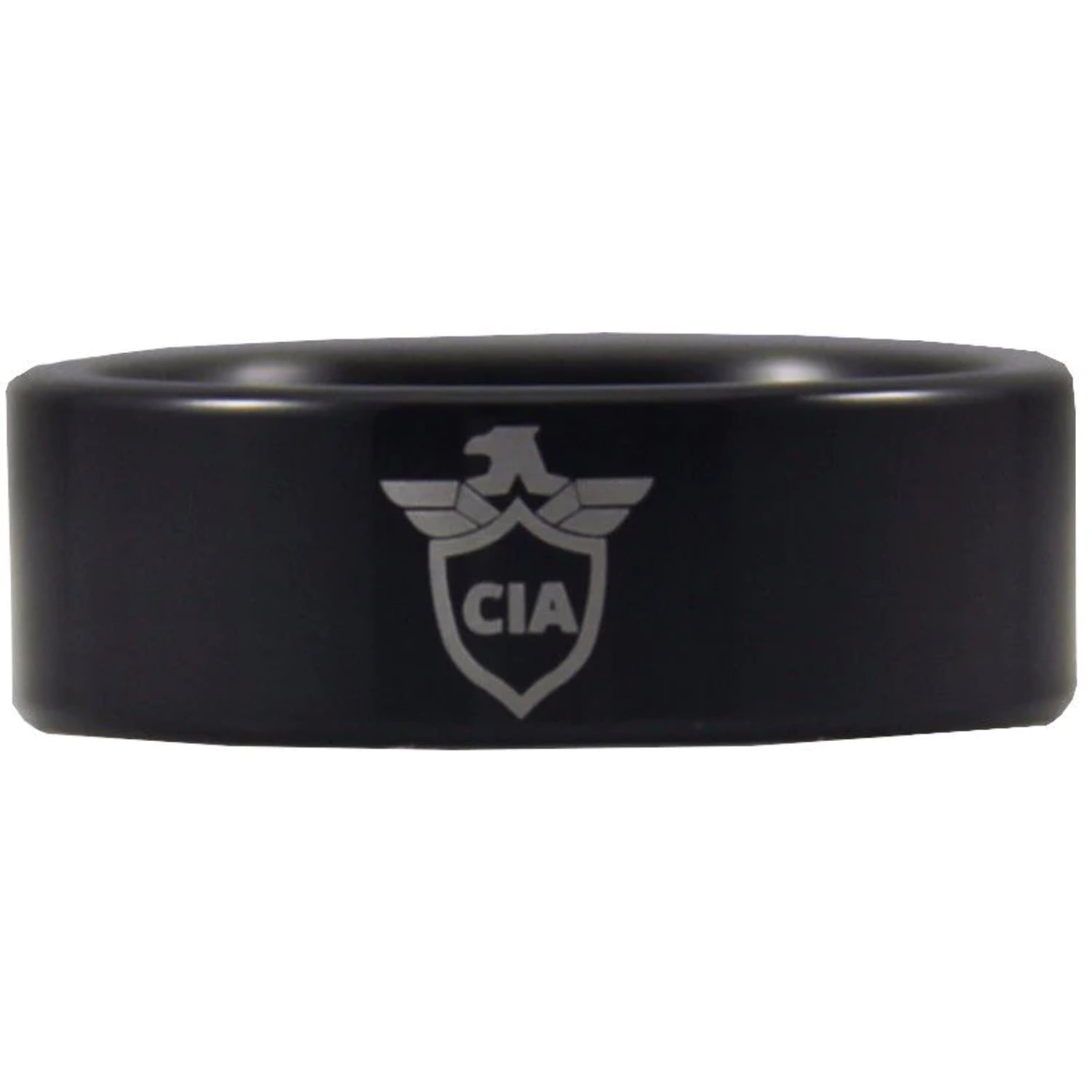 Black Tungsten CIA Ring - Walmart.com