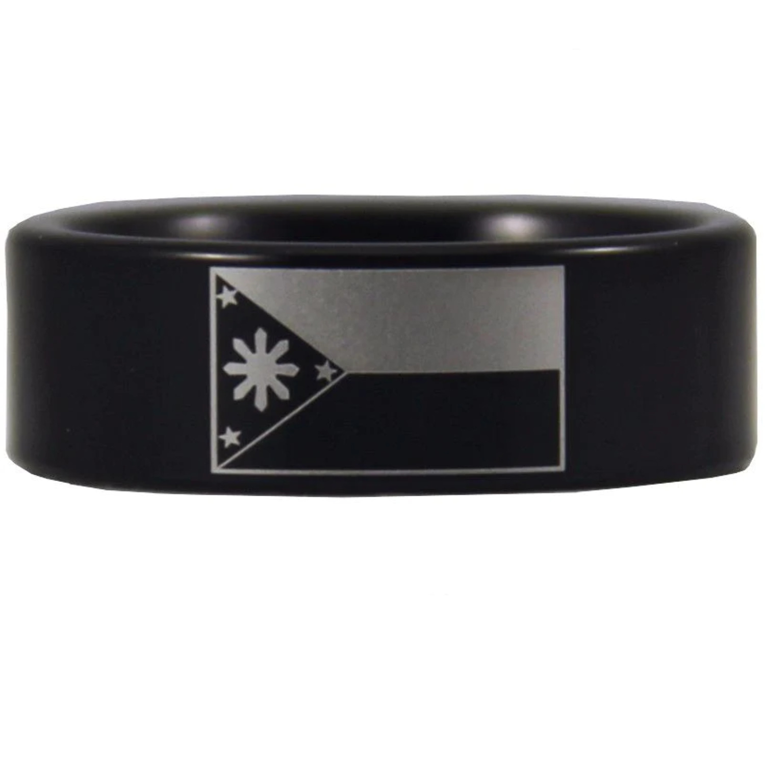 Black Tungsten Filipino Ring - Walmart.com