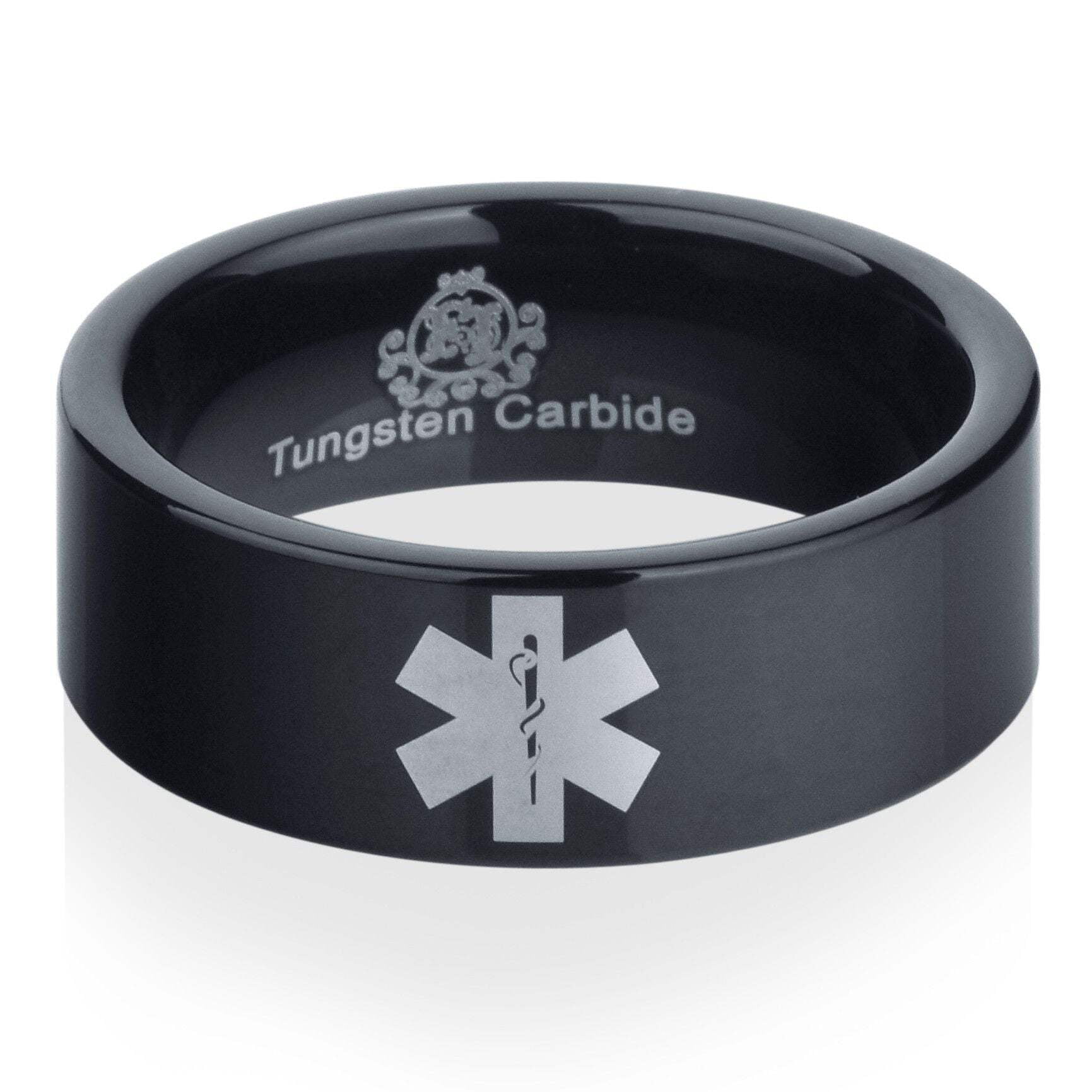 Medical Tungsten Carbide Ring - Walmart.com