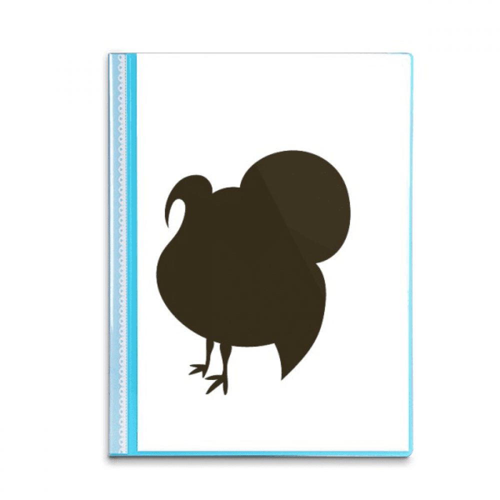 Black Turkey Animal Portrayal Book Sheet Protectors Portfolio Binder ...