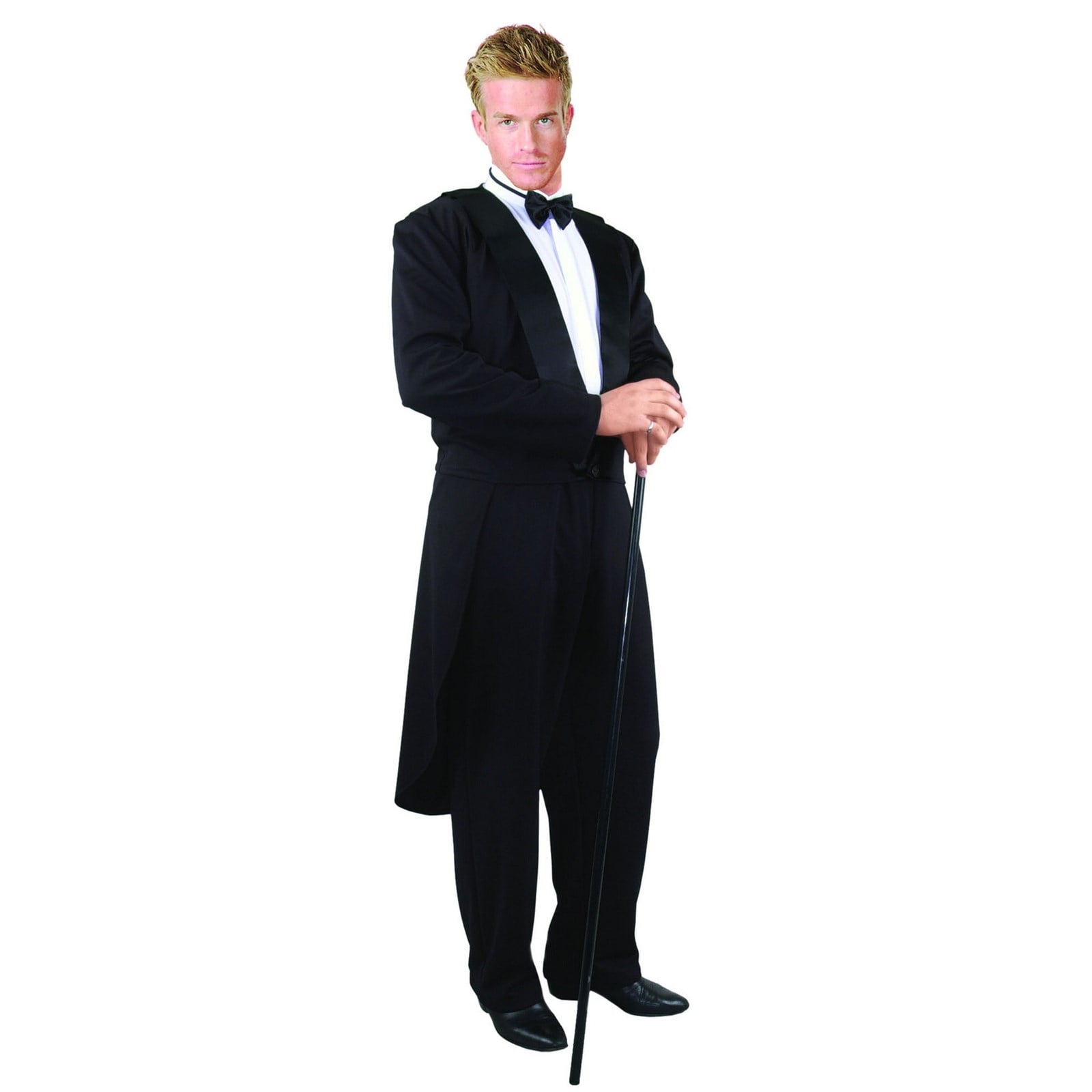 Black Tuxedo Adult Men's Tailcoat Cocktail Butler Suit Formalities ...