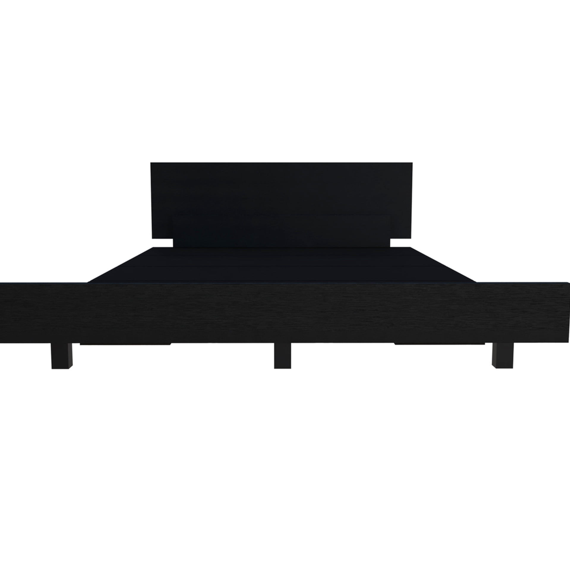 Black Twin Bed Base , 441 Lb Weight Support, Classic And Modern Blend ...