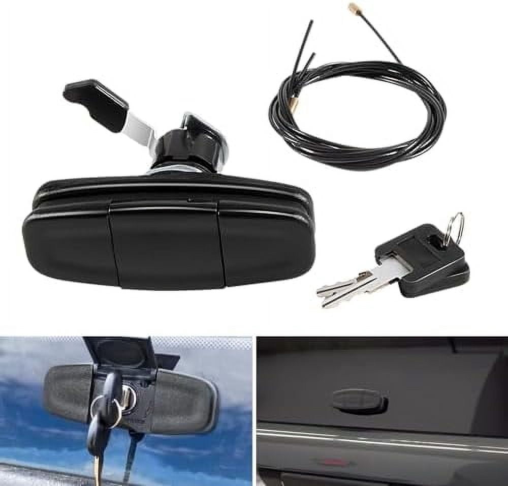 Black Twist Handle Kit 113436 Topper Tonneau T-Handle, for Leer 100XQ ...