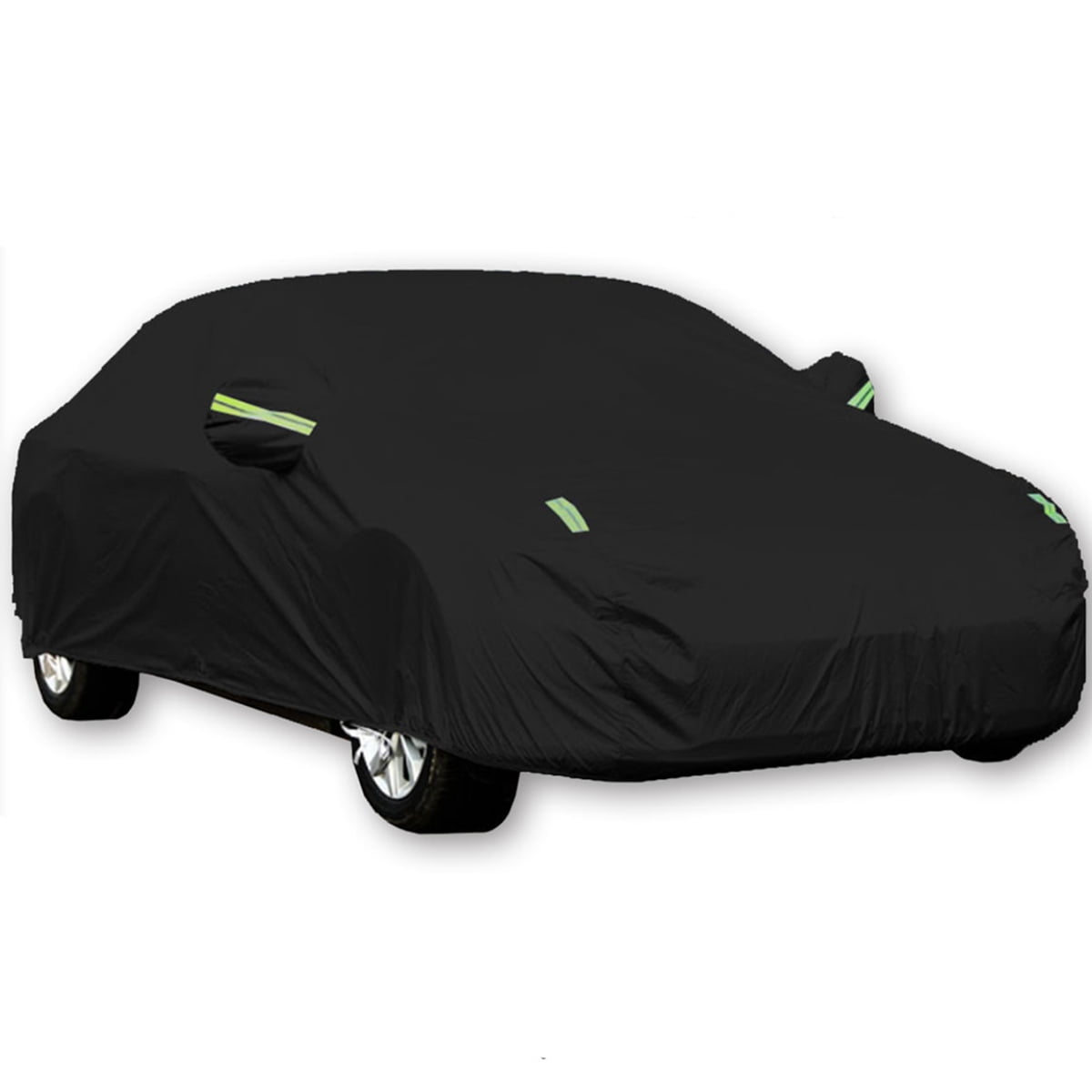 Black UV & Weatherproof Car Cover, Water-Resistant, Scratch-Resistant ...