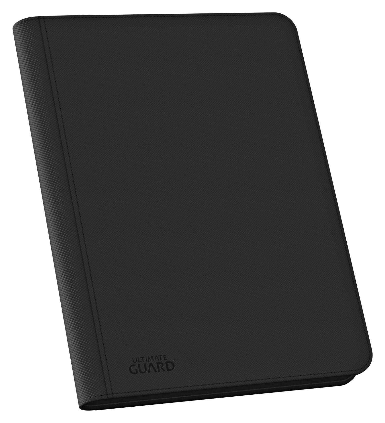 Ultimate Guard 8 Pocket Zipfolio Xenoskin Card Binder, Black - Walmart.com