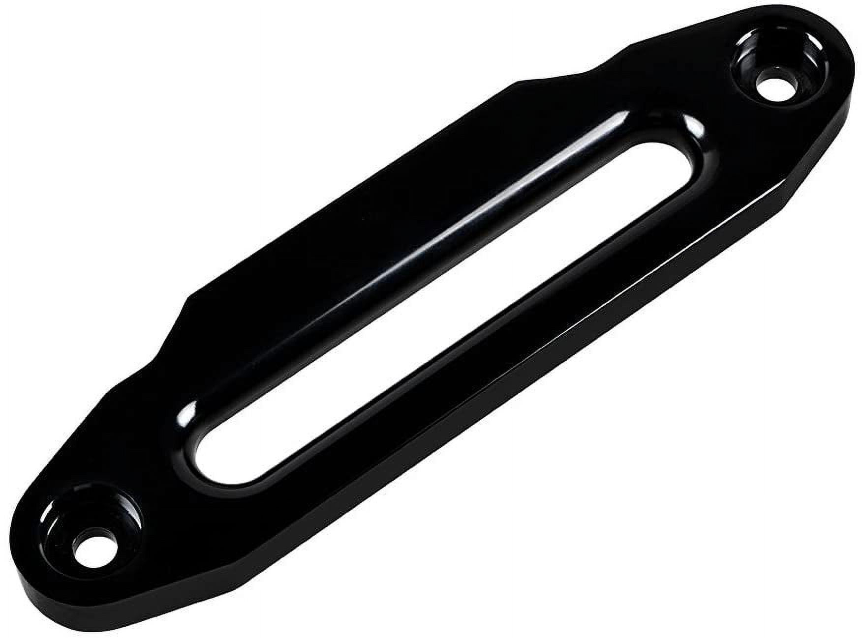 Black Universal Aluminum Hawse Fairlead for Synthetic Winch Rope Cable ...