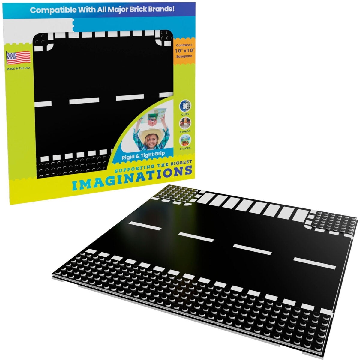 Black Up T Baseplate - Walmart.com