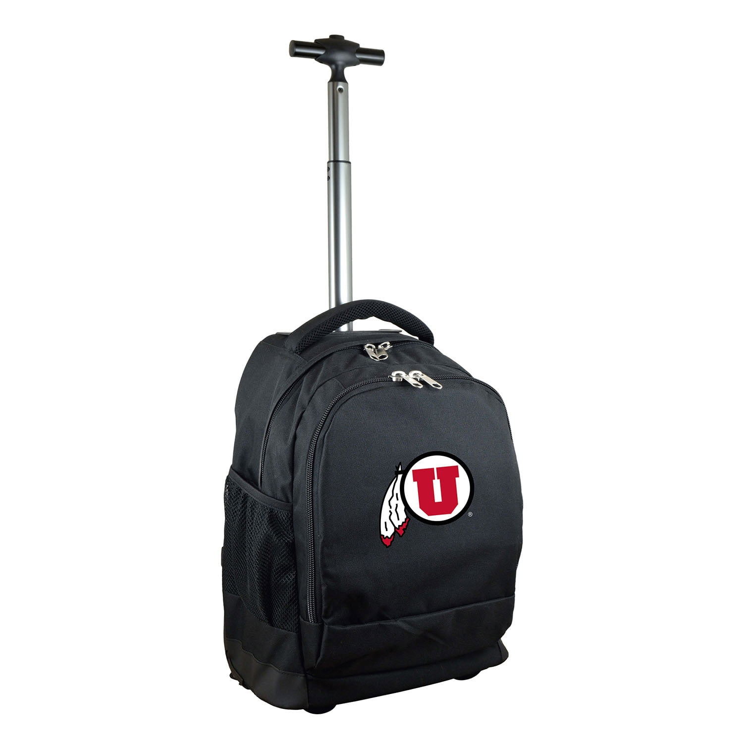 Black Utah Utes 19'' Premium Wheeled Backpack - Walmart.com