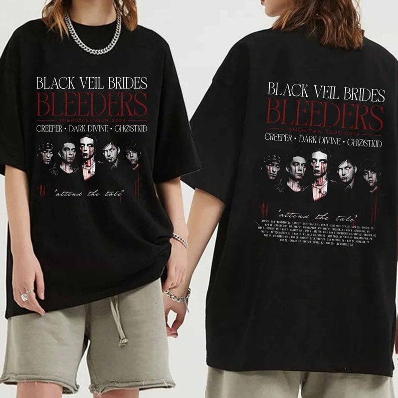 Black Veil Brides, BVB Fan, BVB Band 2024, BVB 2024 Tour, BVB Rock Band ...