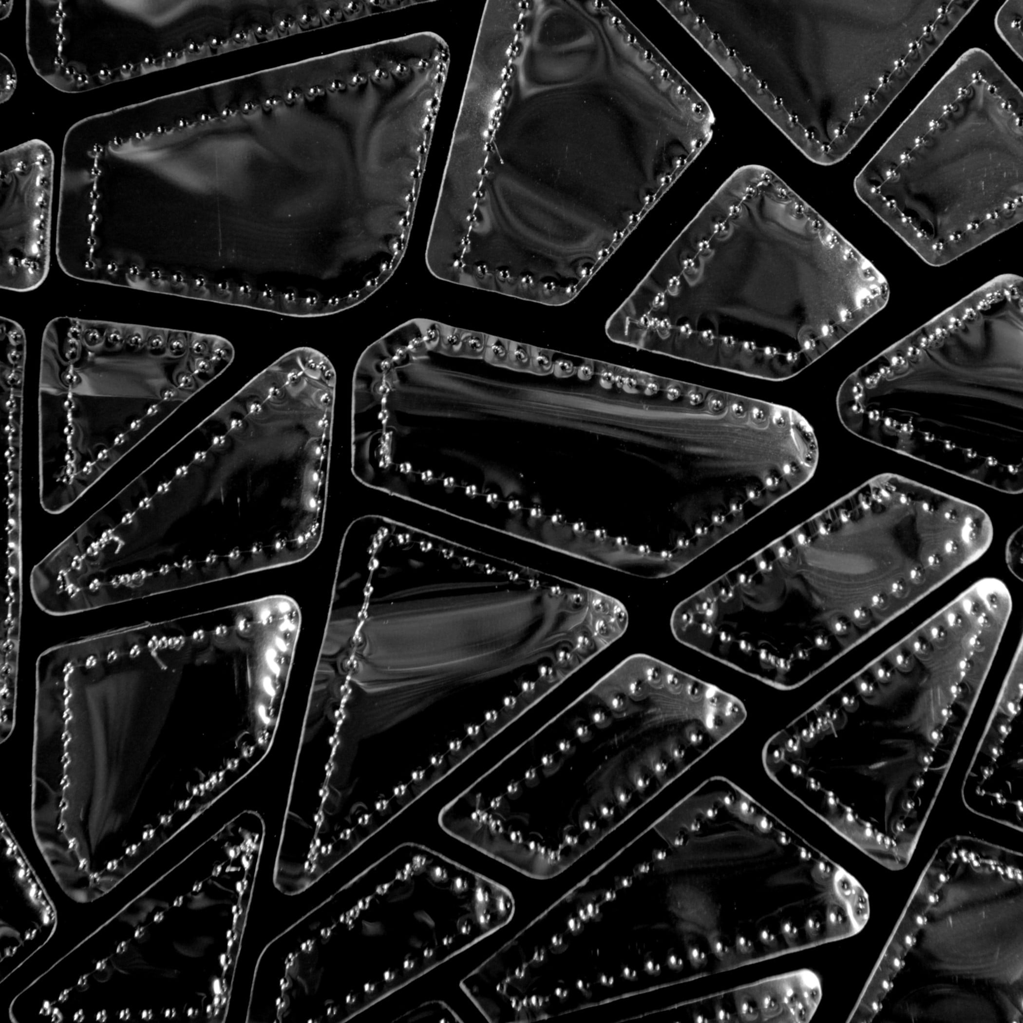 Black Vinyl Sequin fabric for fashion and upholstery - Walmart.com