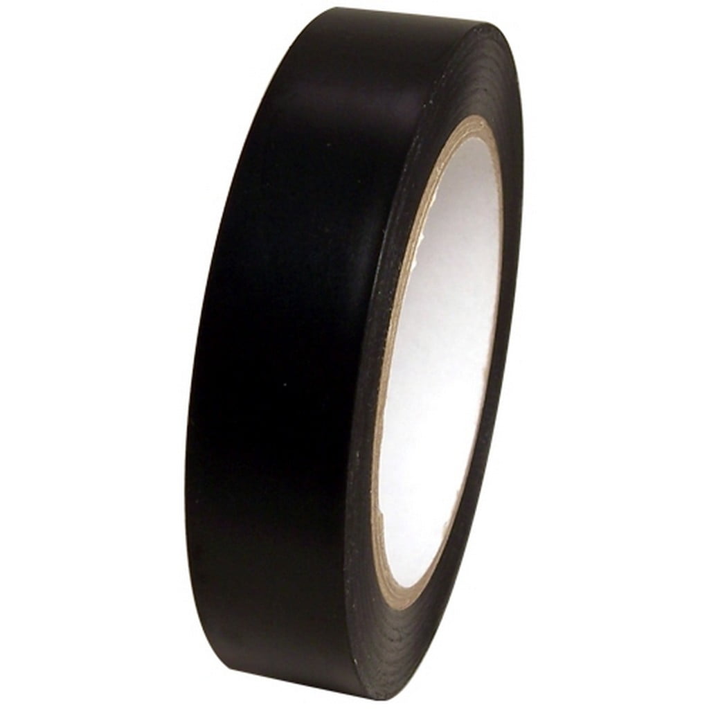 Black Vinyl Tape 1 X 36 Yard Roll - Walmart.com