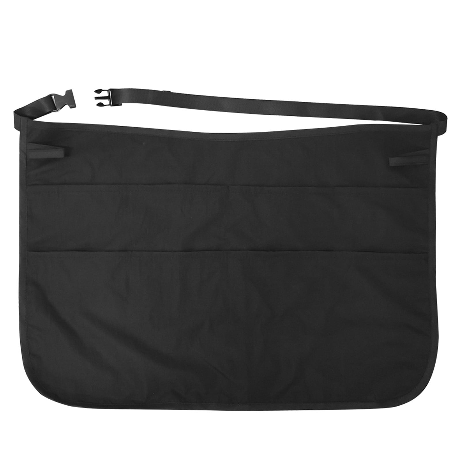 Black Waist Apron, Adjustable Waist Belt Half Apron, Durable, and Water ...