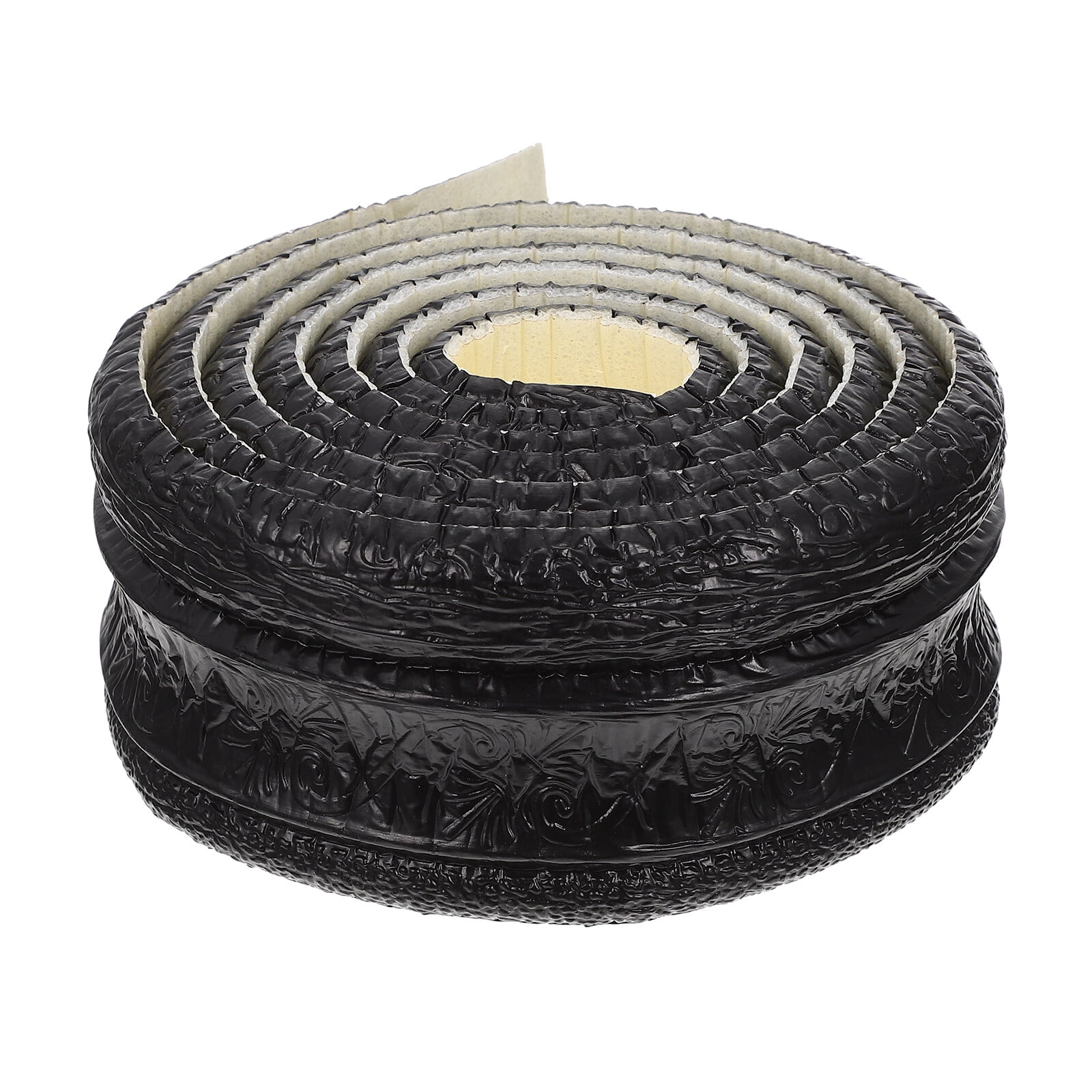 Black Wallpaper Border Molding Stickers - Self Adhesive - Walmart.com