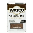 6 Pack, Black Walnut, Watco Danish Oil - 65341, Quart - Walmart.com
