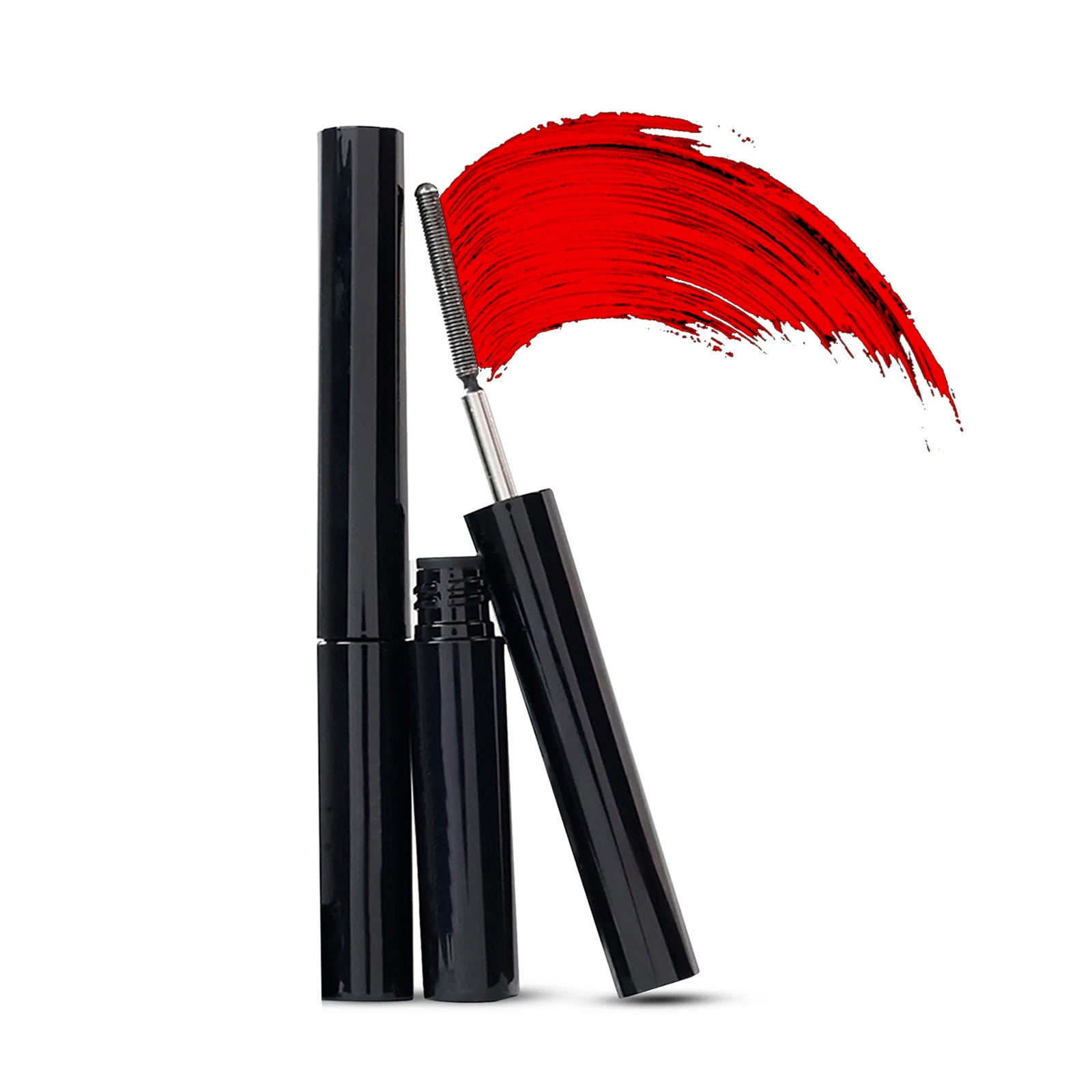 Black Washable Metal Mascara, Waterproof Iron Wand Mascara, Brushless ...