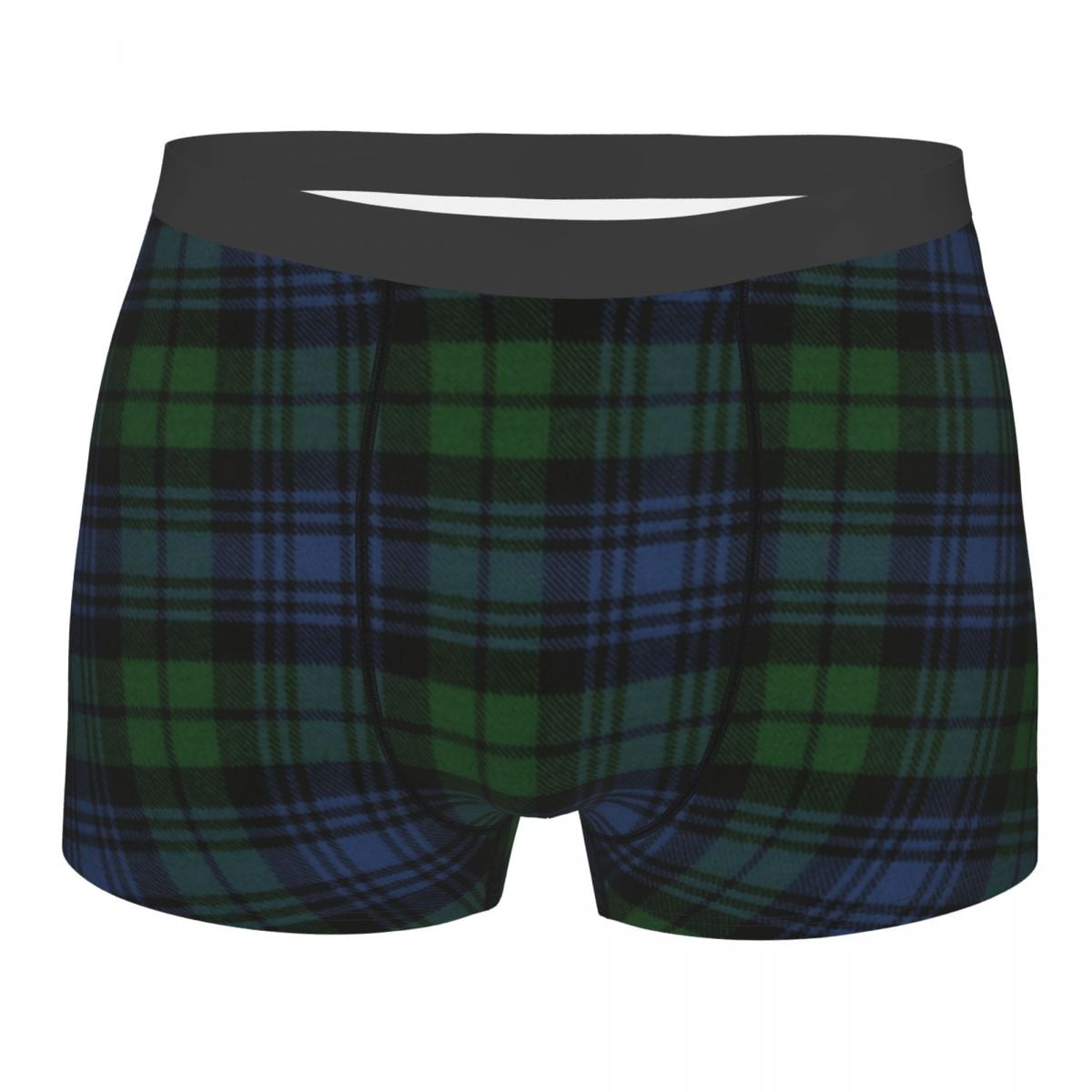 Black Watch Ancient Scottish Tartan Underwear Men Sexy Print Geometric ...
