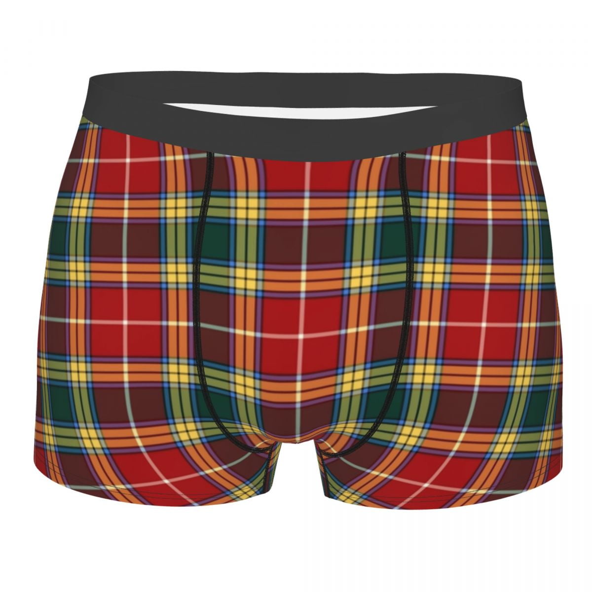 Black Watch Tartan Underwear Male Sexy Print Customized Scotland Plaid ...