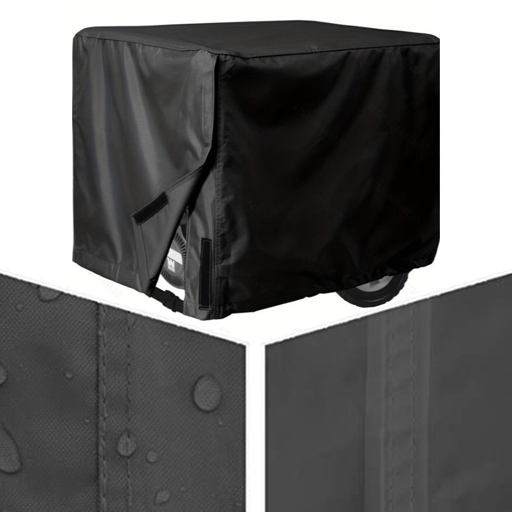 Black Waterproof Generator Cover 38 X 28 X 30 Inche Suitable For Most ...