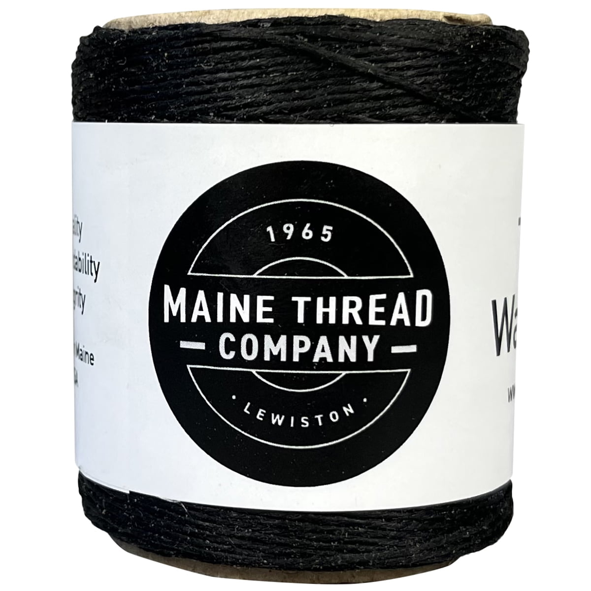 Black Waxed Poly Cord .030" - Walmart.com