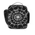 Black Web Spider Prints Backpack Set for Men Women Pen Bags Bookbag ...
