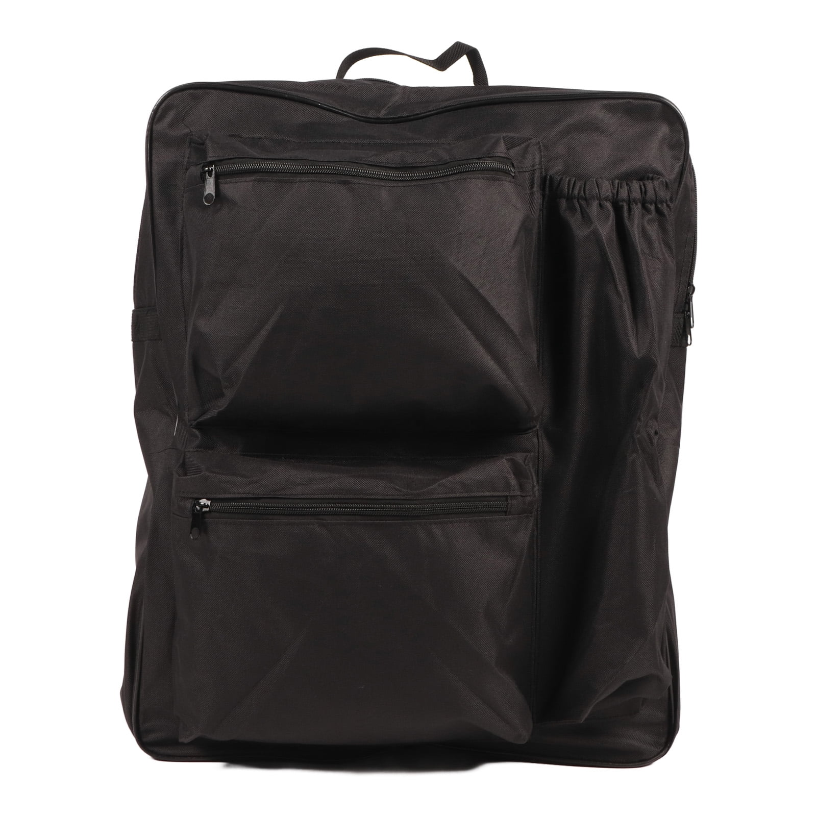 Black Wheelchair Back Bag Waterproof Large Capacity Wheelchair Storage ...