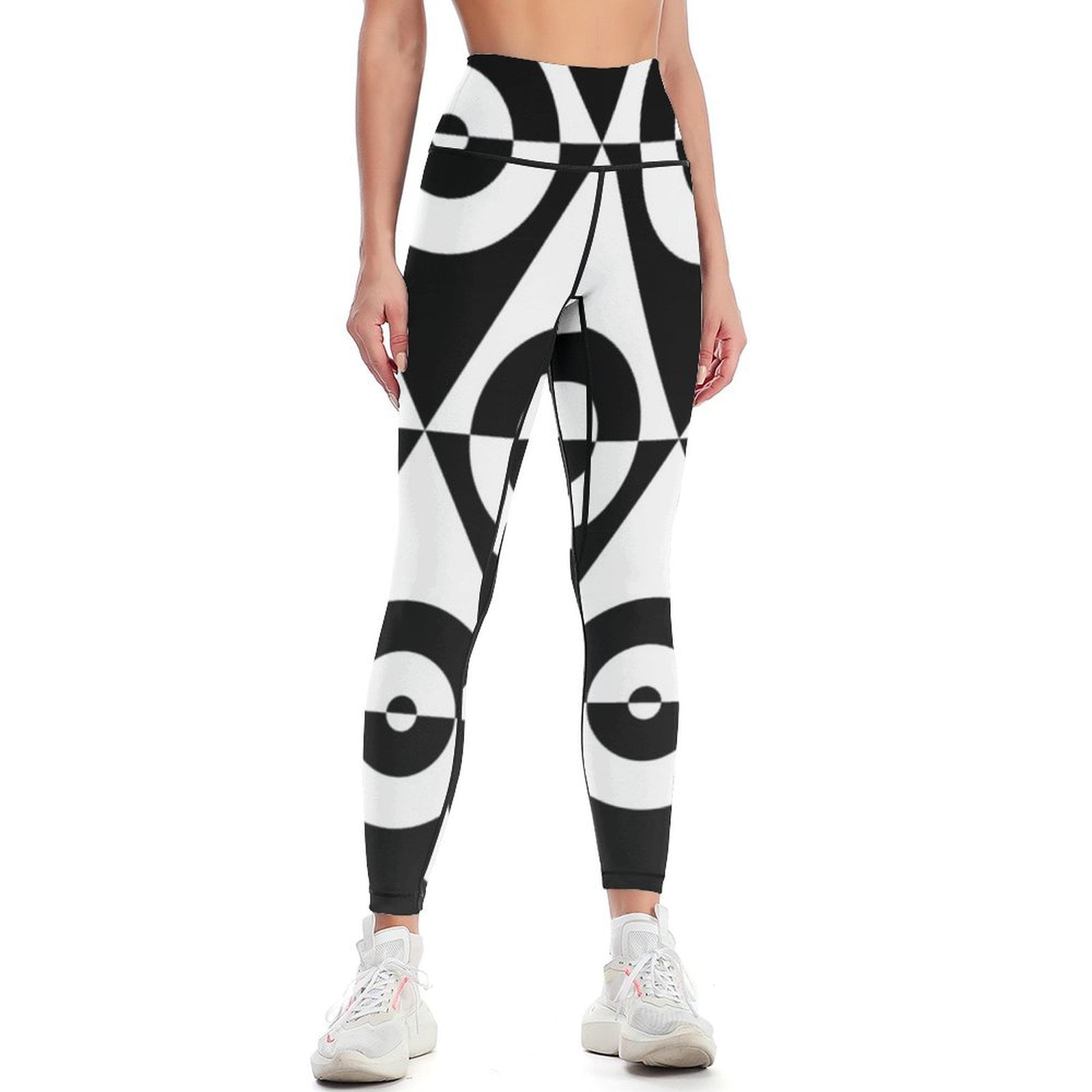 Black & White 1960's Style Two T Ska Mod Leggings Women's push up ...