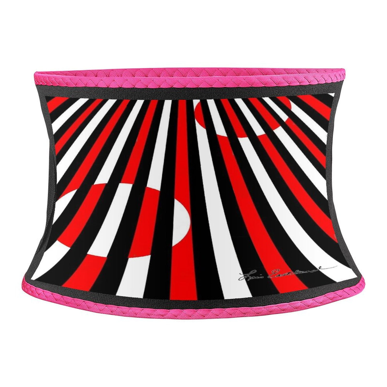 Black White And Red All Over! Waist Trainer for Women Compression Waist ...