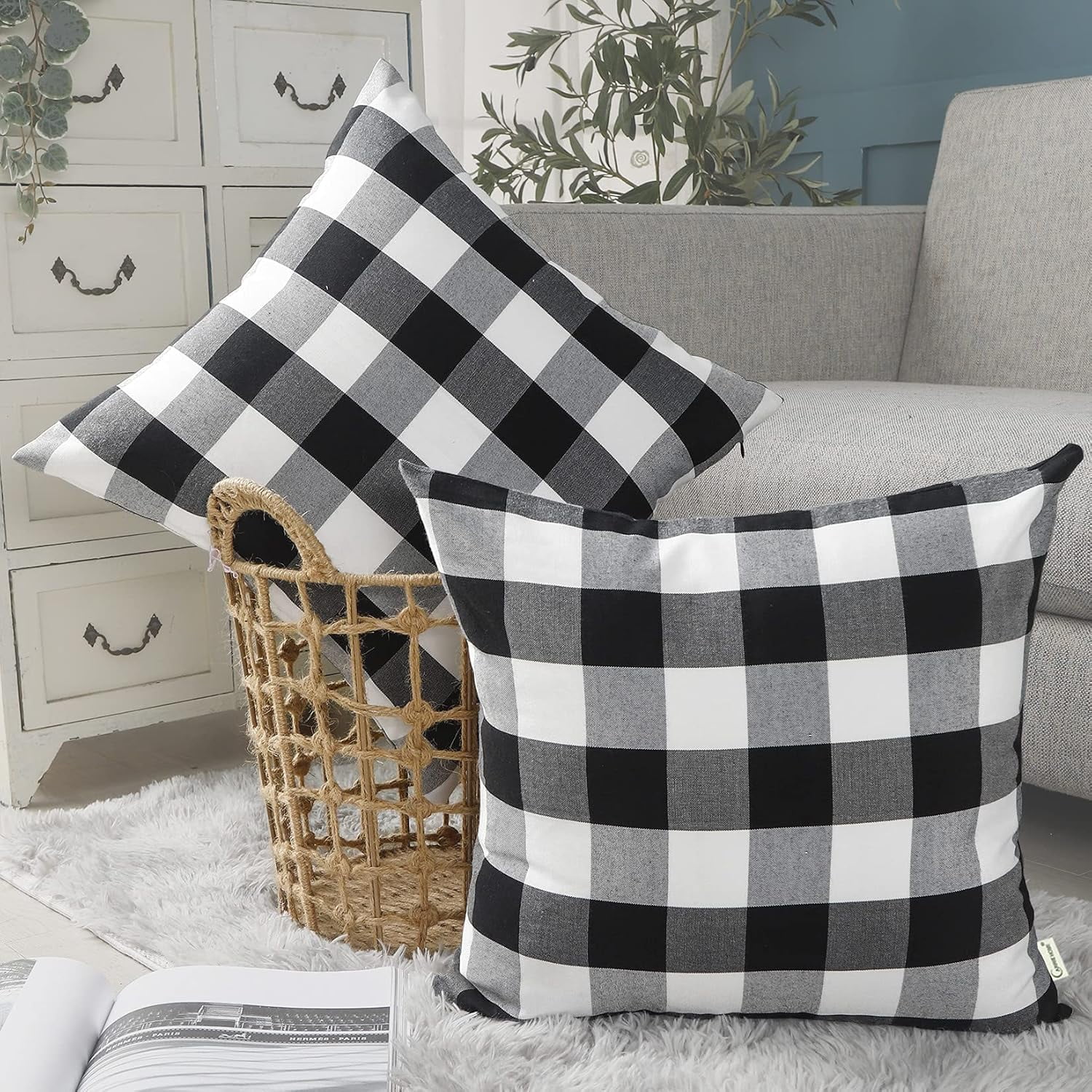 Buffalo Plaid Pillow Covers