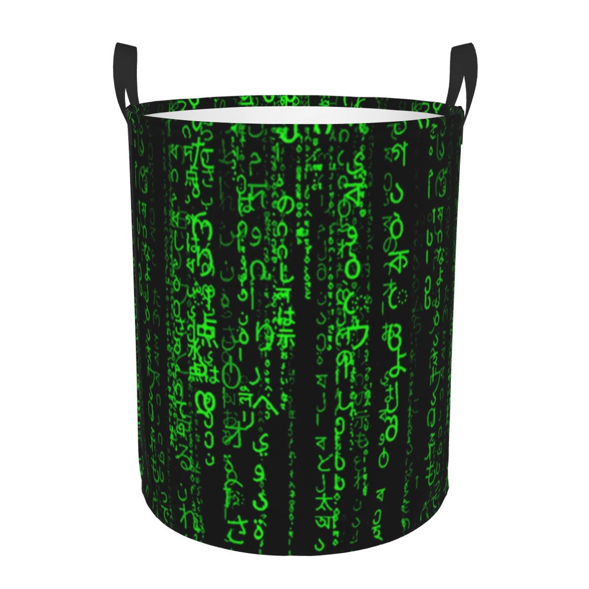 Black White Circuit Board Laundry Basket Foldable Computer Motherboard ...