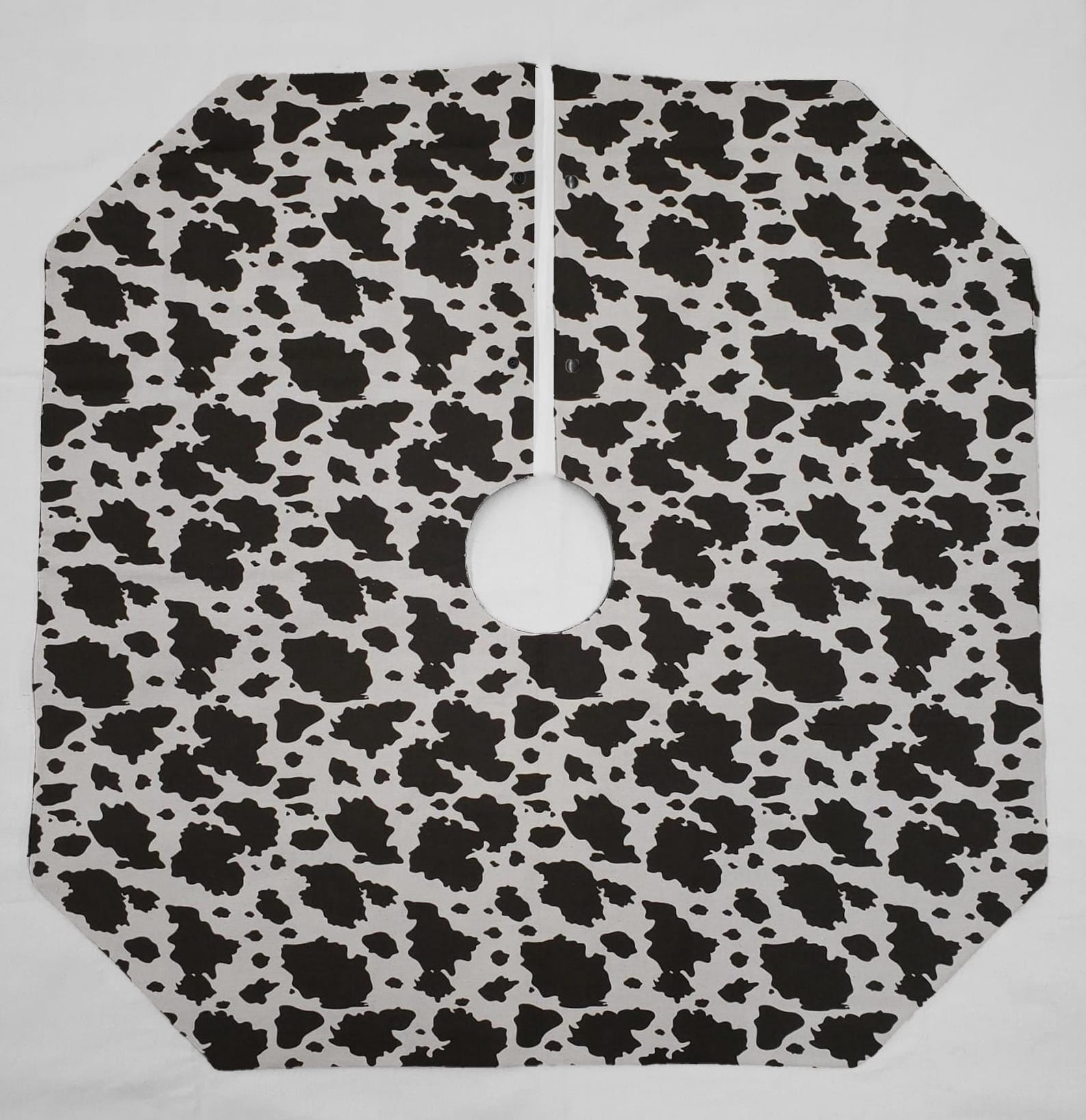 Black & White Cow Spots Christmas Tree Skirt By Penny's Needful Things ...