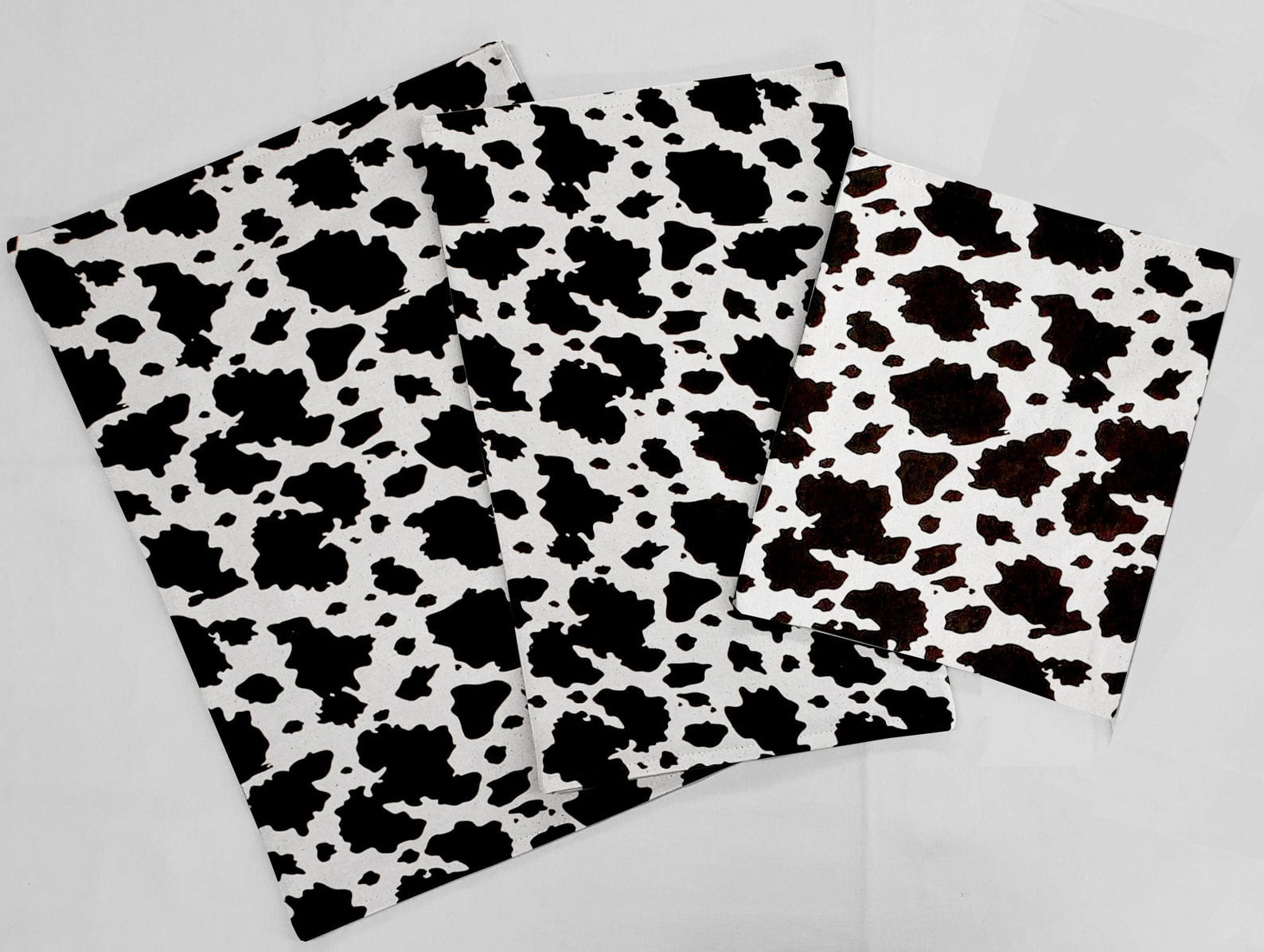 Black & White Cow Spots Countertop Appliance Slider Mats by Penny's ...