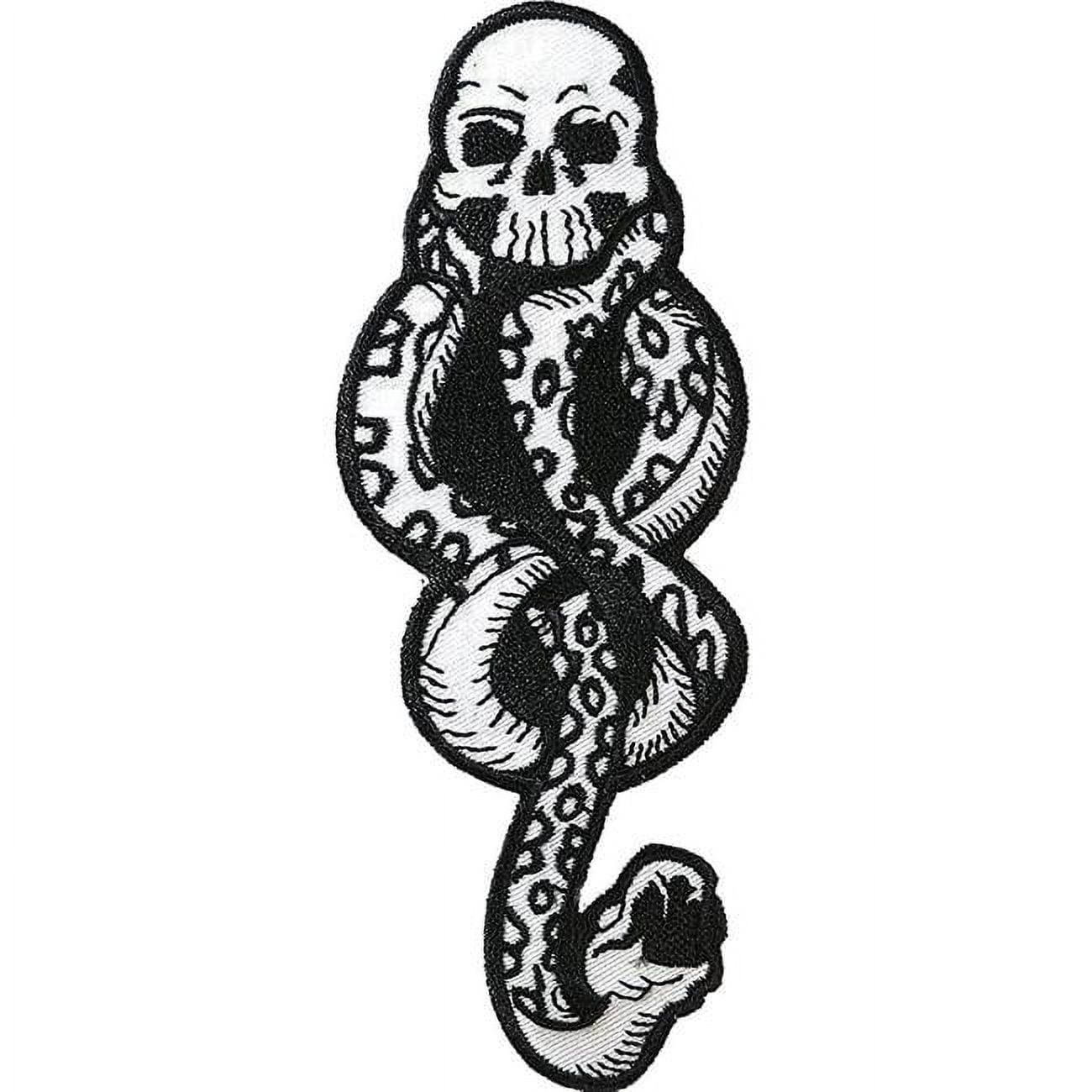 Black & White Death Mark Patch - Walmart.com