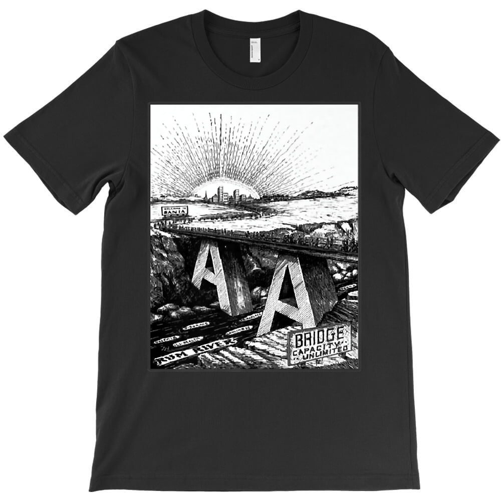 Black White Drawing Recovery Bridge Unity Service Premium Themed ...