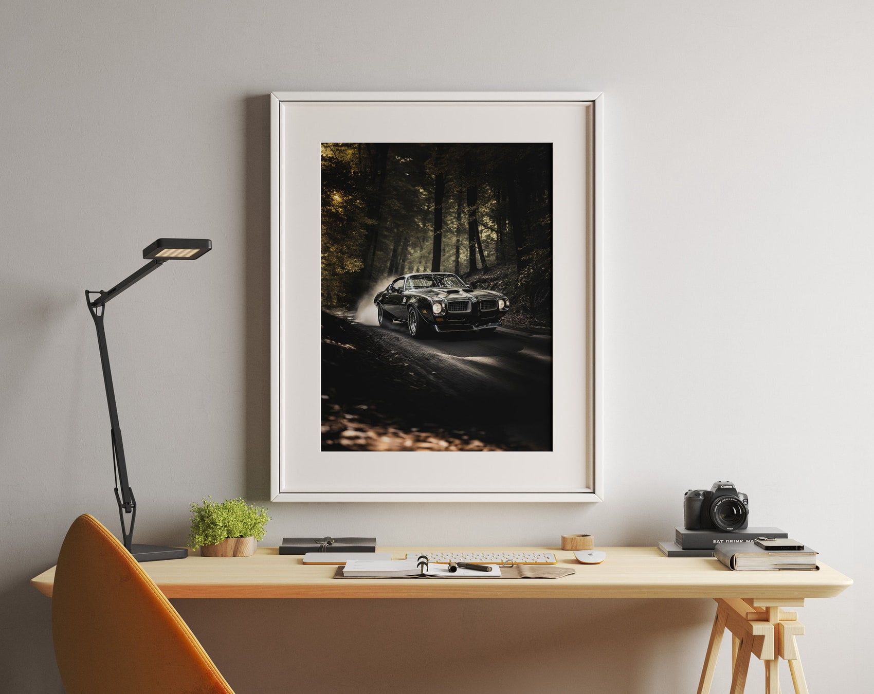 Black & White Ferrari LaFerrari Aperta Car Poster Sports Car Supercar ...