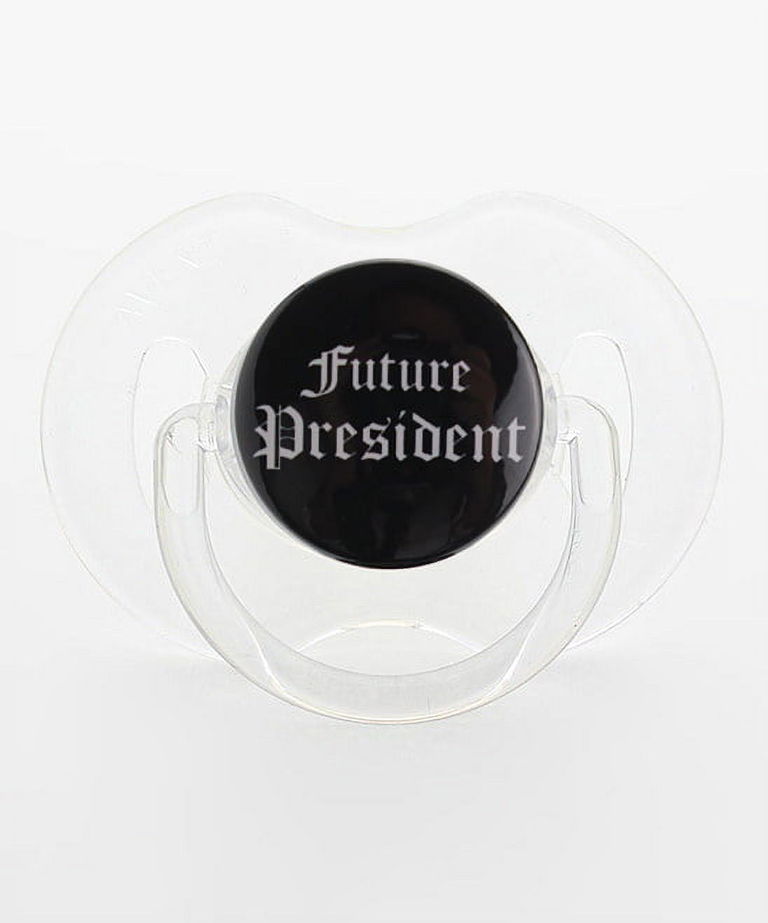 Black & White Future President Pacifier - Walmart.com