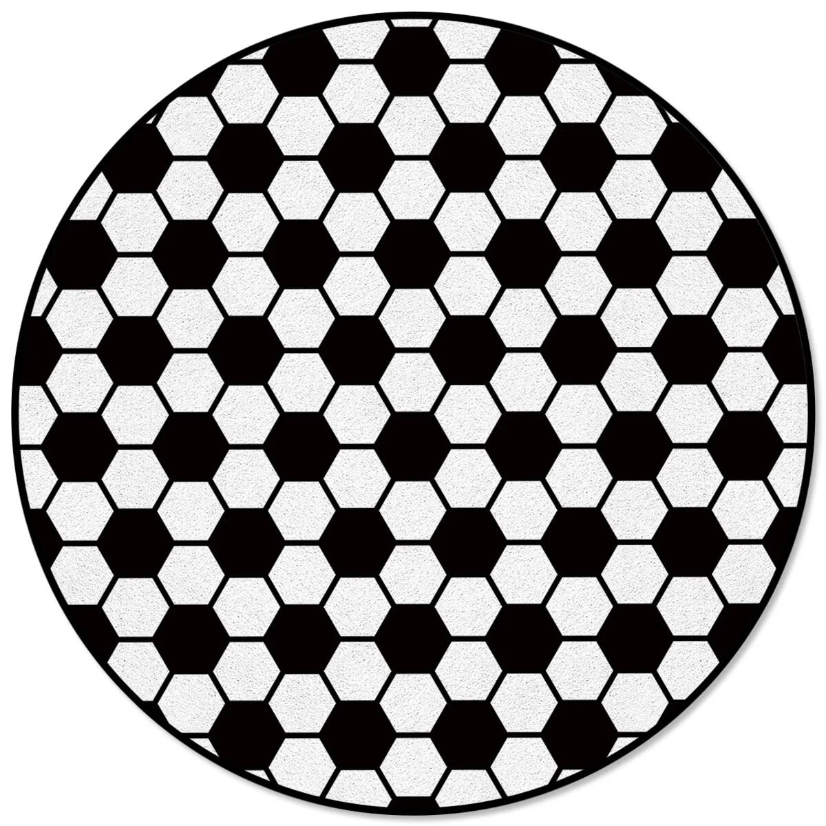 Black White Graffiti Cow Spot Pattern Rugs and Carpets for Home Living ...