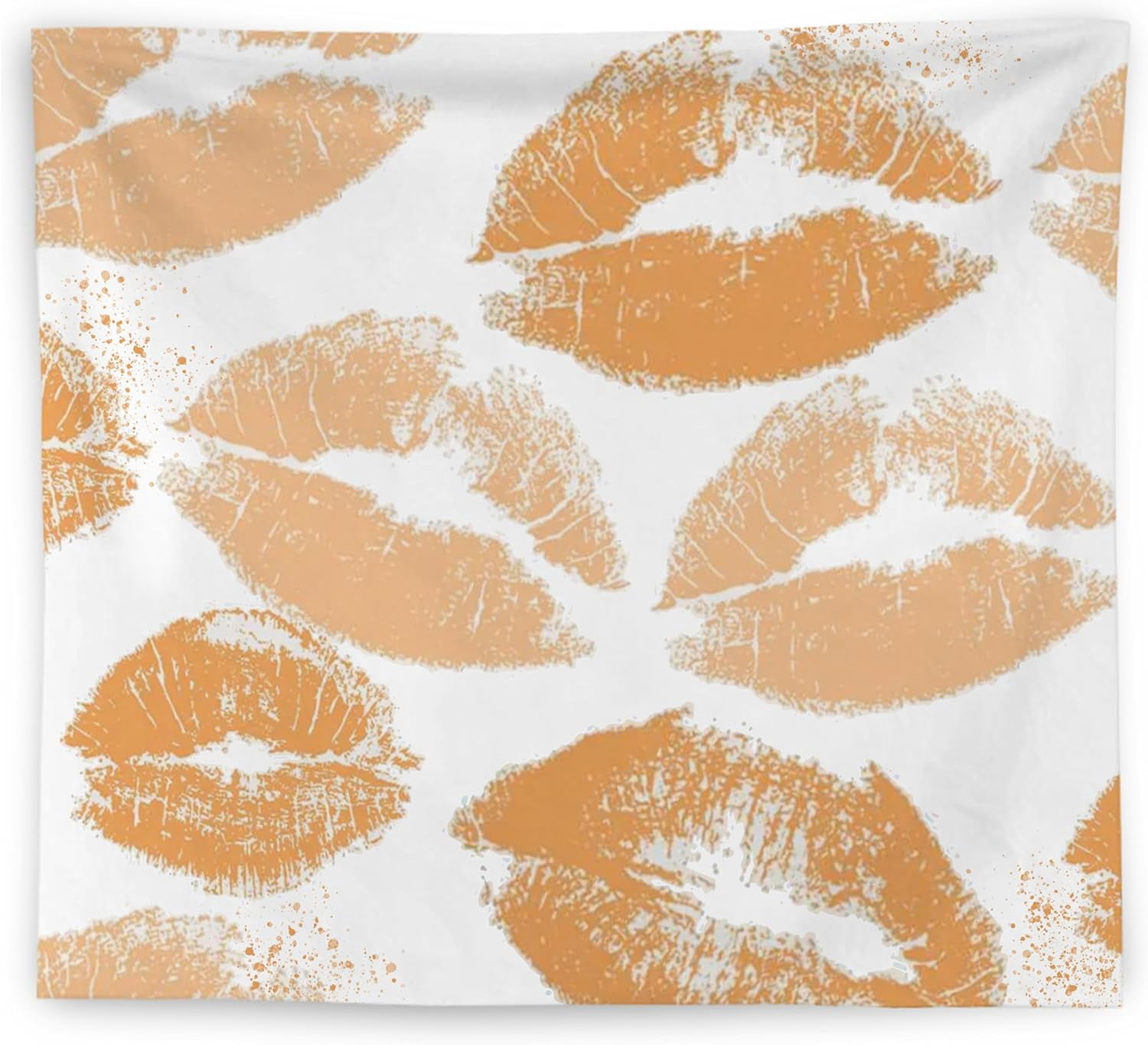 waicvis Black and White Kiss Lips Tapestry Wall Hanging, Funky Makeup ...