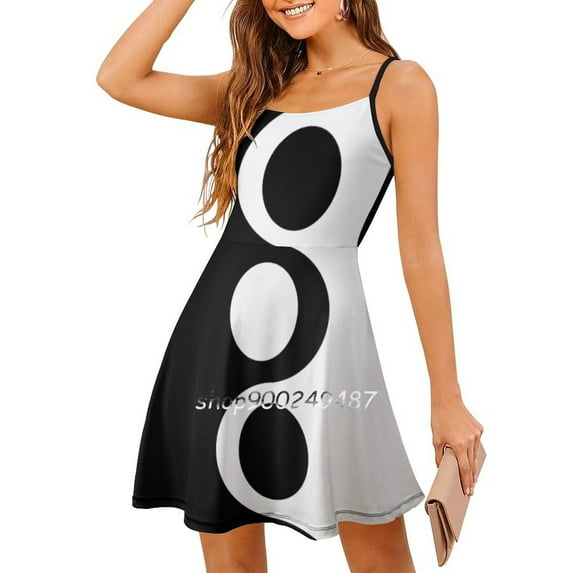 Black White Mod Sweet Elegant Dress Women Korean Kawaii Square Collar ...