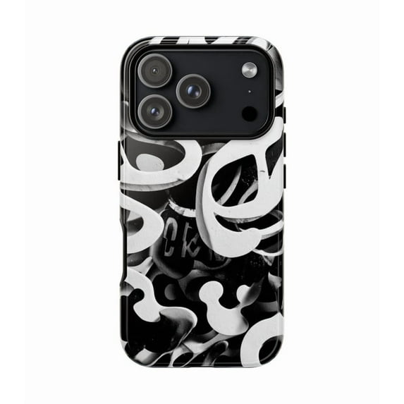 Black & White Pattern Glossy Matte Tough Protective Graphic Case for ...