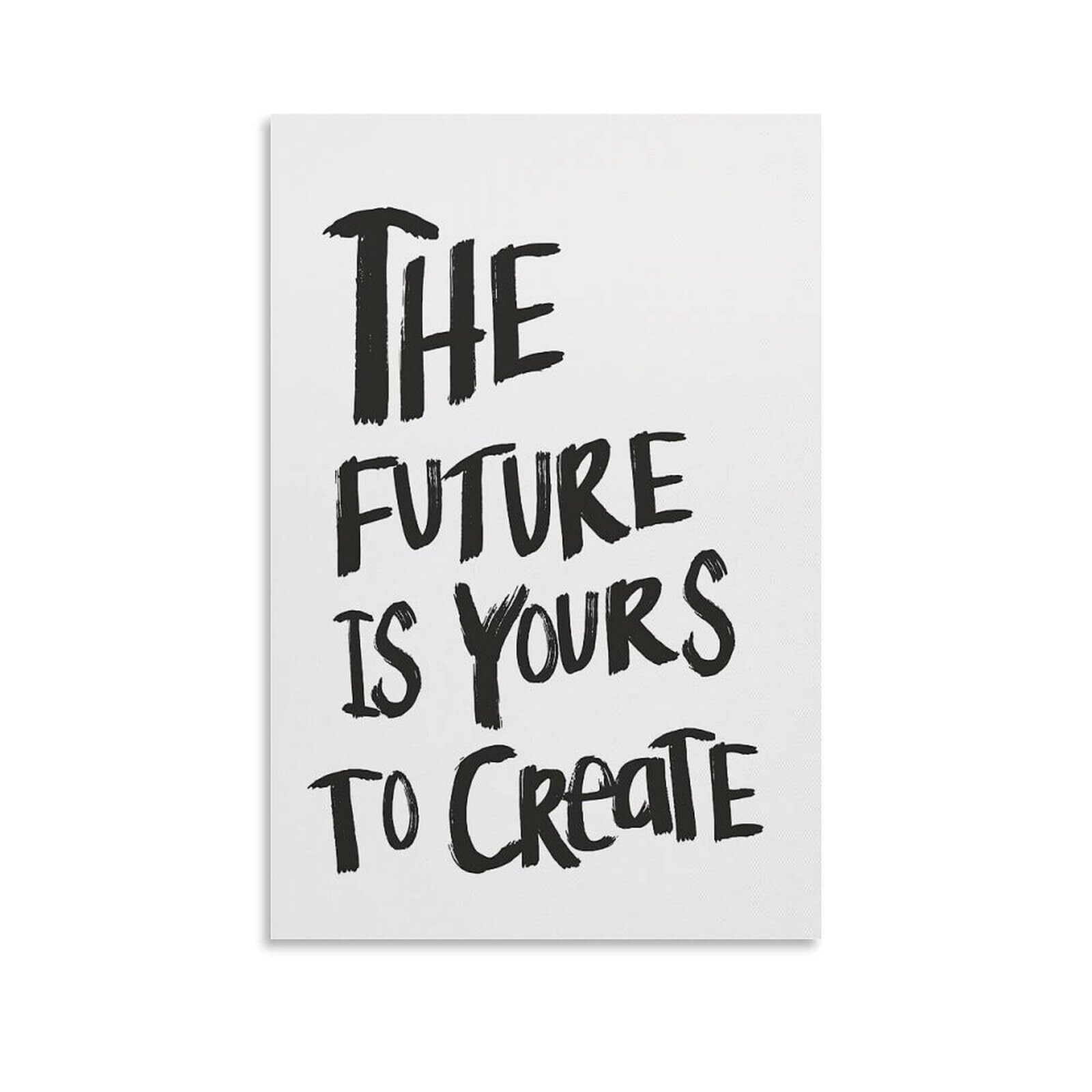 Black And White Quote Posters Positive Inspirational Wall Art The ...