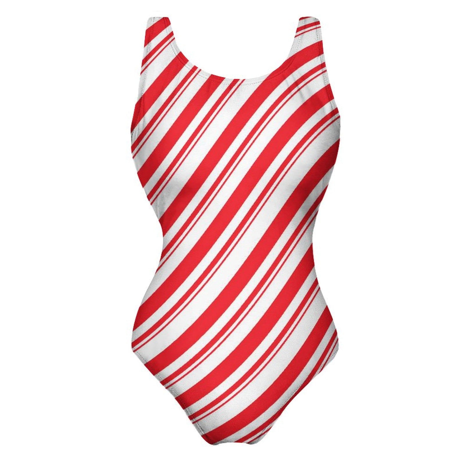 Black White Striped Swimsuit Abstract Lines Push Up Swimwear One Piece ...