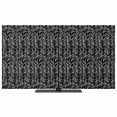 Black White Striped TV Dust Cover,Stretchable TV Screen Desktop ...
