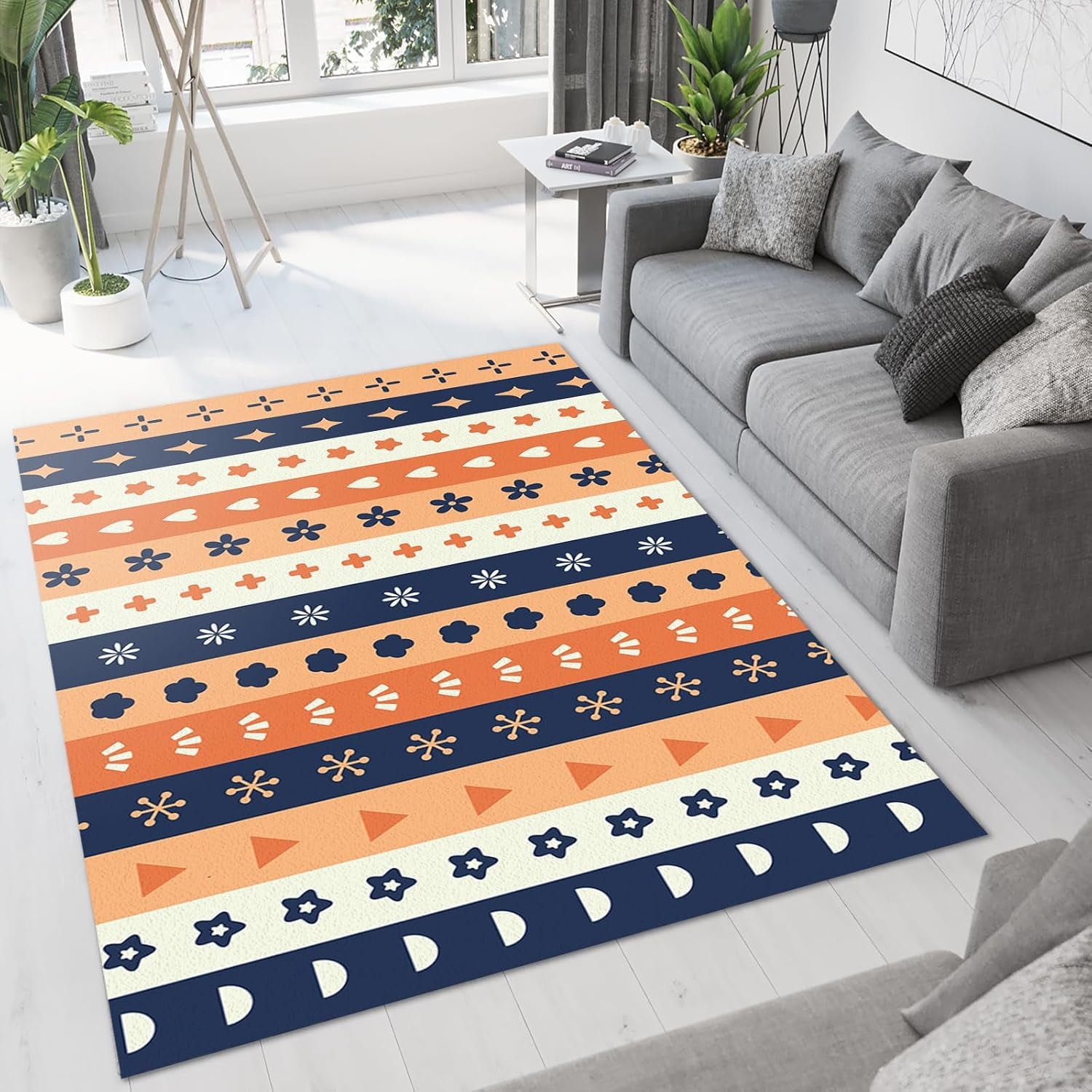 Black White Swirl Area Rug Psychedelic Abstract Lines Breathable ...