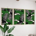 Black White Toucan Green Jungle Exotic Tropical Wall Art Print Home ...