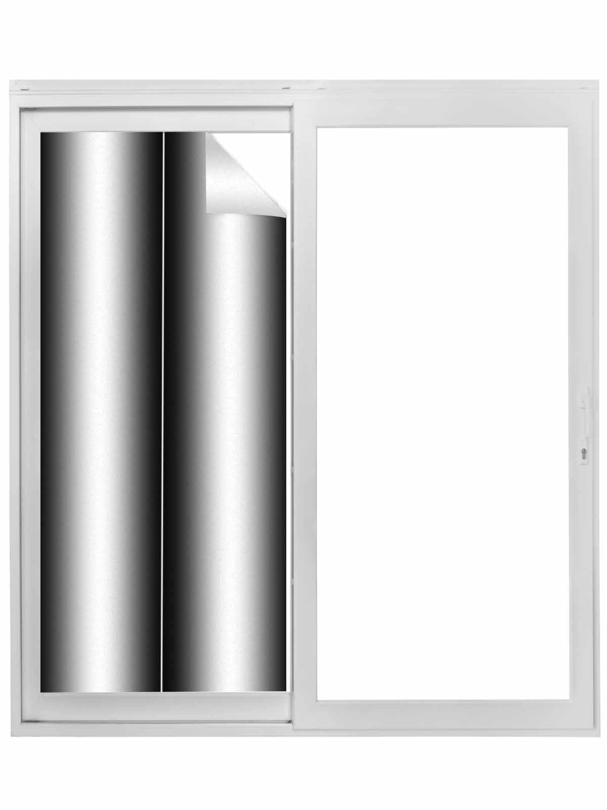 Black White Window Privacy Film, Gradient Gray Monochrome Minimalist ...