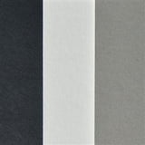 Black, White and Gray Full Sheet Mat Board Variety Pack (25 Quantity ...