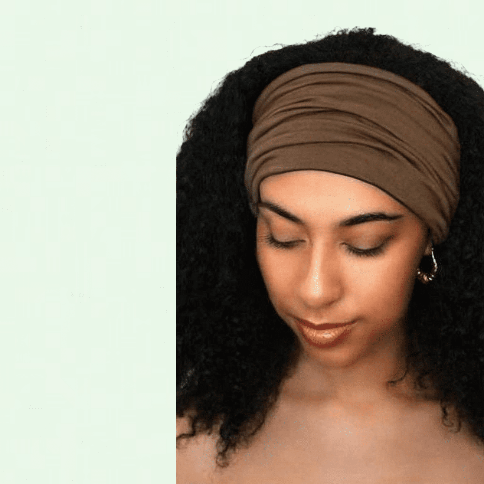 Black Wide Headband for Women, Pack of 4, Stylish Bohemian Thick ...