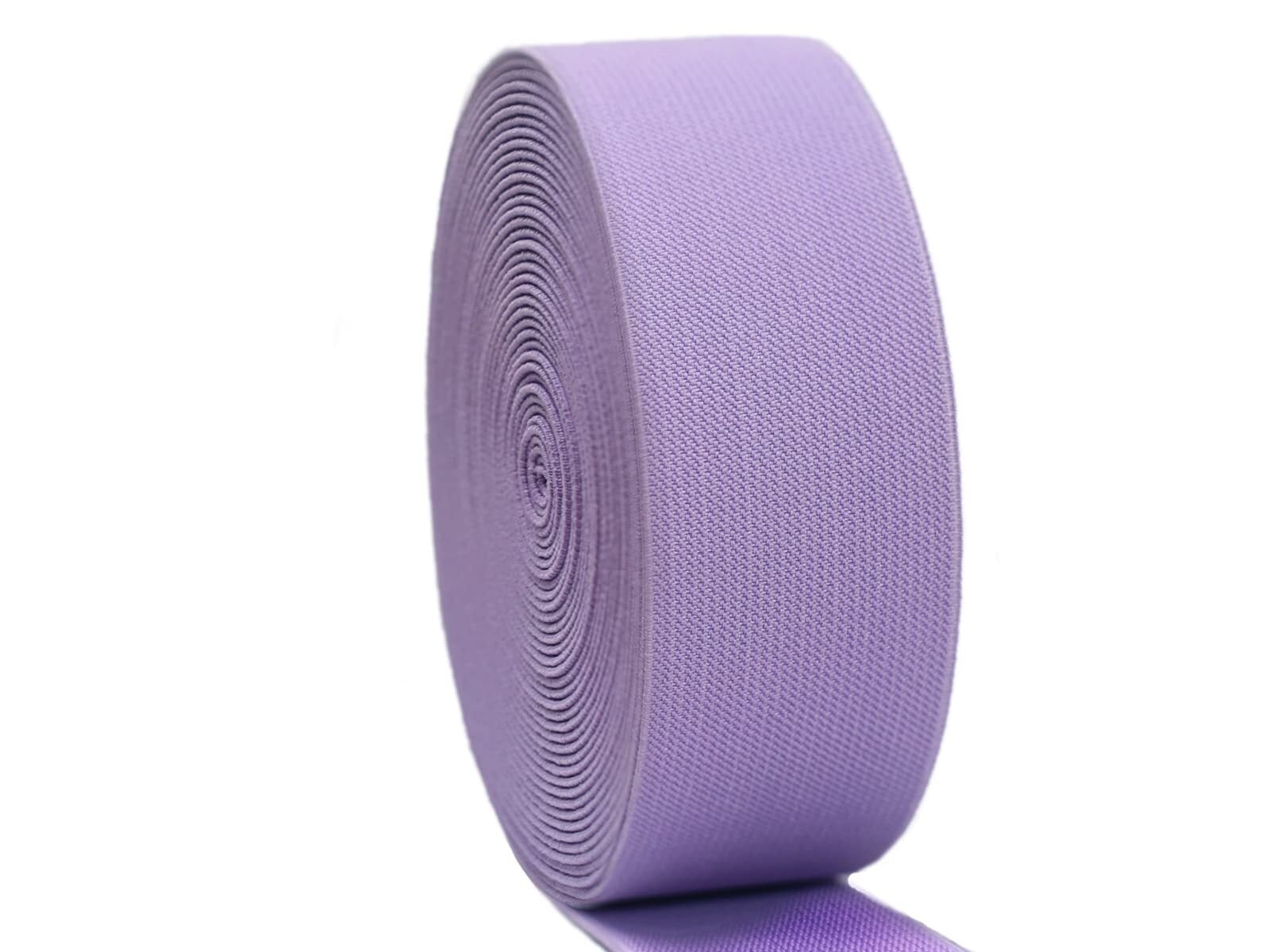 Black Wide Knit Elastic Band for Sewing 2 inch 10 Yards Double-Side ...