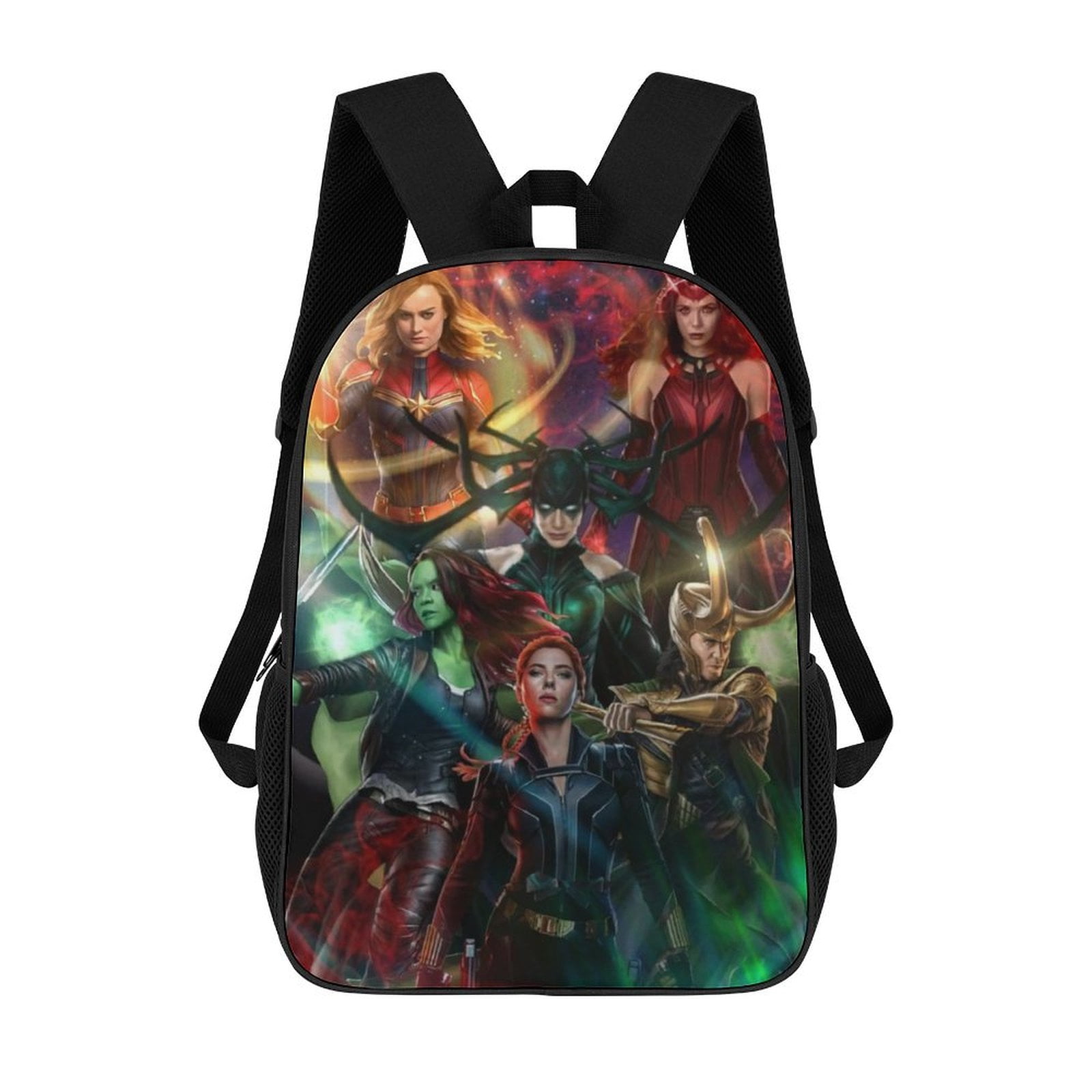 Black Widow 17 Inch Large Capacity Backpack,casual Travel Backpack ...